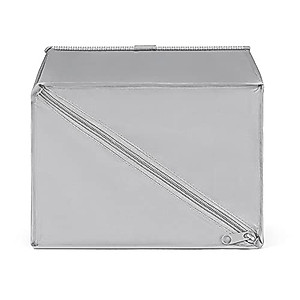 Whitmor Gray Mesh Shoe Boxes-Set of 4