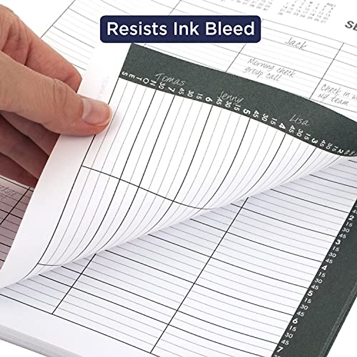 AT-A-GLANCE 2023 Daily Planner, Hourly Appointment Book, 6-1/2" x 8-3/4", Medium, Monthly Tabs, The Action Planner, Black (70EP0305)