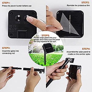 Twinkle Star 2 Pack Outdoor Solar String Lights, 39.4 FT 120 LED Solar Powered Christmas Decorative Fairy Lights with 8 Modes, Waterproof Light for St. Patrick¡¯s Day Patio Yard Wedding Party, Green