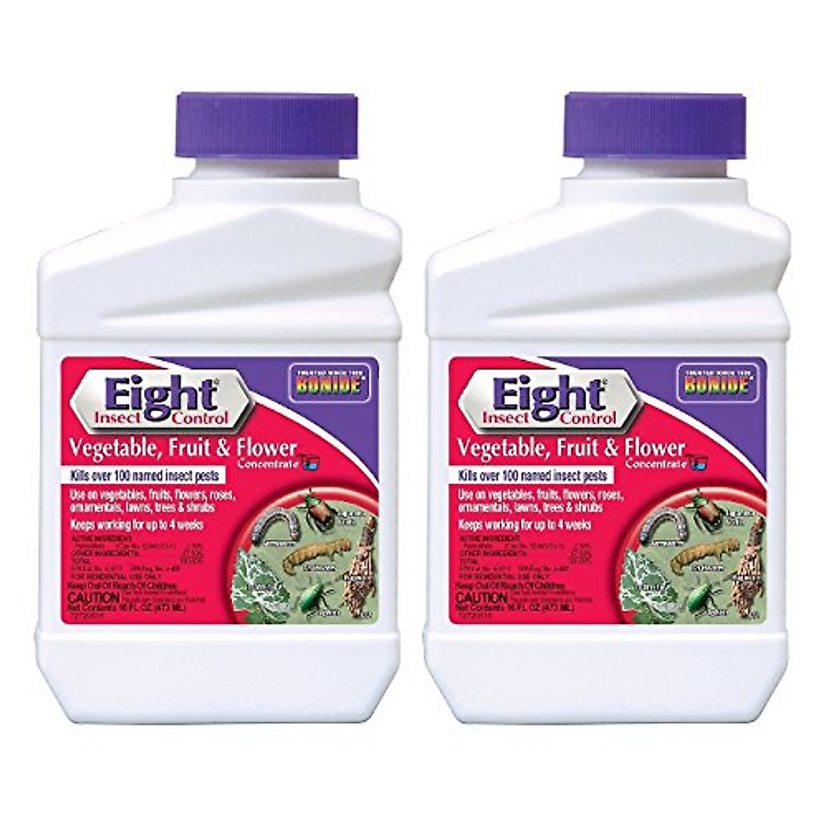 Bonide 442 Eight Insect Control, 16-Ounce, 2 Pack