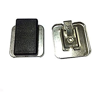 2Pack Belt Clip Compatible with Motorola Replacement Microphone Clip PMMN4013 PMMN4013A PMMN4021A PMMN4021 PMMN4022 PMMN4022A PMMN4025 PMMN4025A Handheld Speaker Microphone MIC Two Way Radio