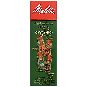 Melitta #2 Cone Coffee Filters, Bamboo, 80 Count (Pack of 6) 480 Total Filters Count - Packaging May Vary