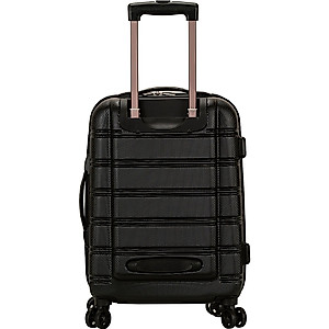 Rockland Melbourne Hardside Expandable Spinner Wheel Luggage, Two Tone White, Carry-On 20-Inch