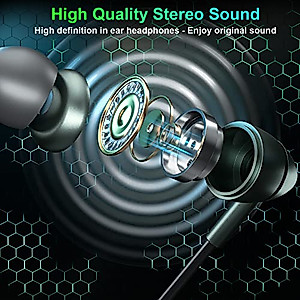 ACAGET USB C Earbuds, Wired USB Type C Headphones for Samsung Galaxy S23 Ultra S22 S21 FE A53 Setero Earphones with Mic Noise Cancelling in-Ear Type C Headphone for Pixel 7 Pro 6A OnePlus 10 Pro 9 8T