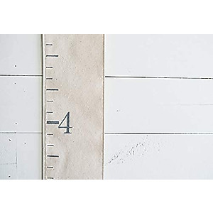 Canvas Growth Chart Ruler Fabric Natural Color Family Childrens Height Chart Measure Childs Growth Family Keepsake Kids Room Decor Nursery Wall Kids Measurement Chart Toddler Baby Growing Chart