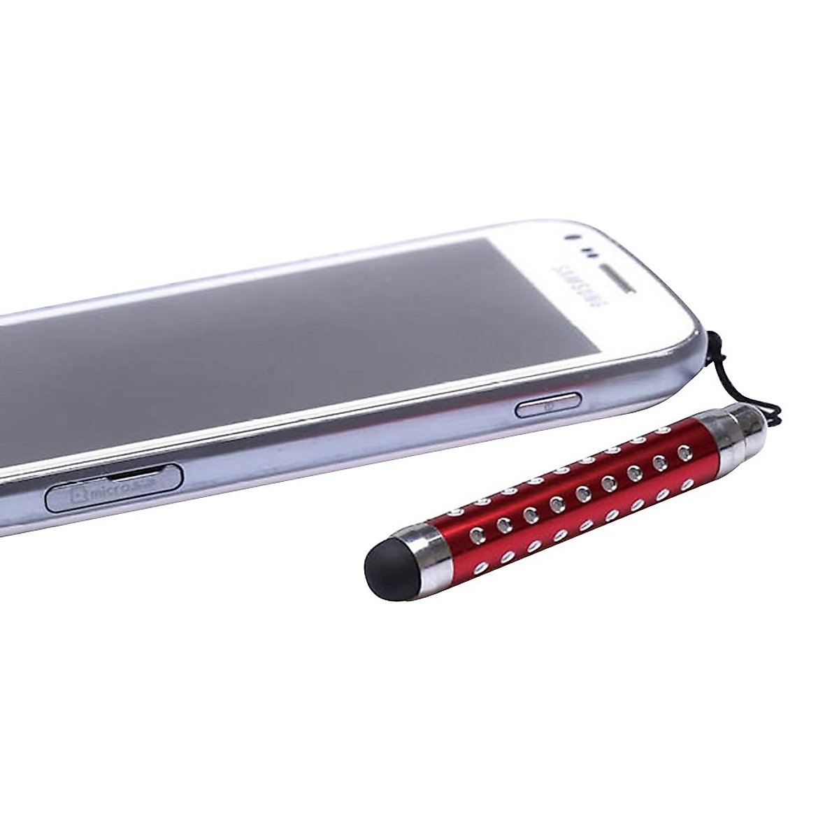 IC ICLOVER 10PCS Bling Retractable Stylus Pens for iPhone 14/13/12/11/PRO/Max/X/XS MAX, iPad, iPod, Samsung, Android Phone, Kindle, Tablet PC, Compatible with All Device with Capacitive Touch Screen