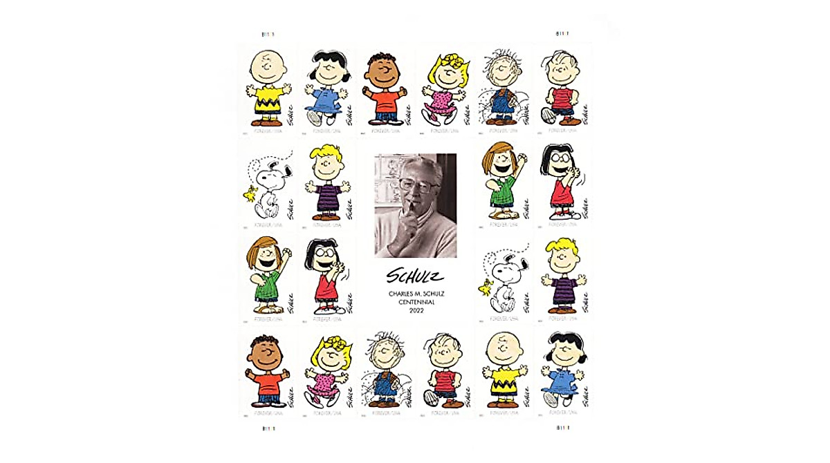 Charles M. Schulz Forever First Class Postage Stamps - Collectible Sheets