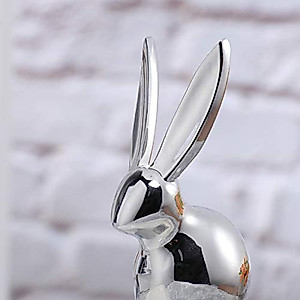 YARNOW Easter Bunny Rabbit Wine Stoppers Reusable Wine Bottle Stopper Decorative Unique Wine Accessories Easter Gift for Wine Lovers