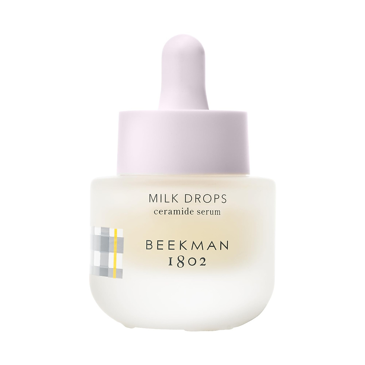 Beekman 1802 Milk Drops Ceramide Facial Serum - Squalane Oil, Hyaluronic Acid & Goat Milk Face Moisturizer - Boosts Skin Radiance & Hydrates Deeply - Fragrance Free - For Oily/Acne Prone Skin