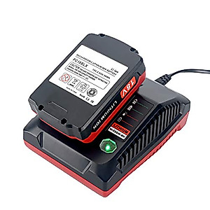 18-Volt Multi-Chemistry Battery Charger for Porter Cable PCXMVC Lithium Ion & NiCad NiMh Slide PC18B PC18B-2 PC18BL PC18BLX PCC489N Cordless Power Tool Battery