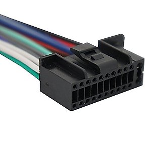 Harmony Audio Compatible with Kenwood KVT-512 HA-KENW22 Aftermarket Stereo Radio Receiver Replacement Wire Harness Cable