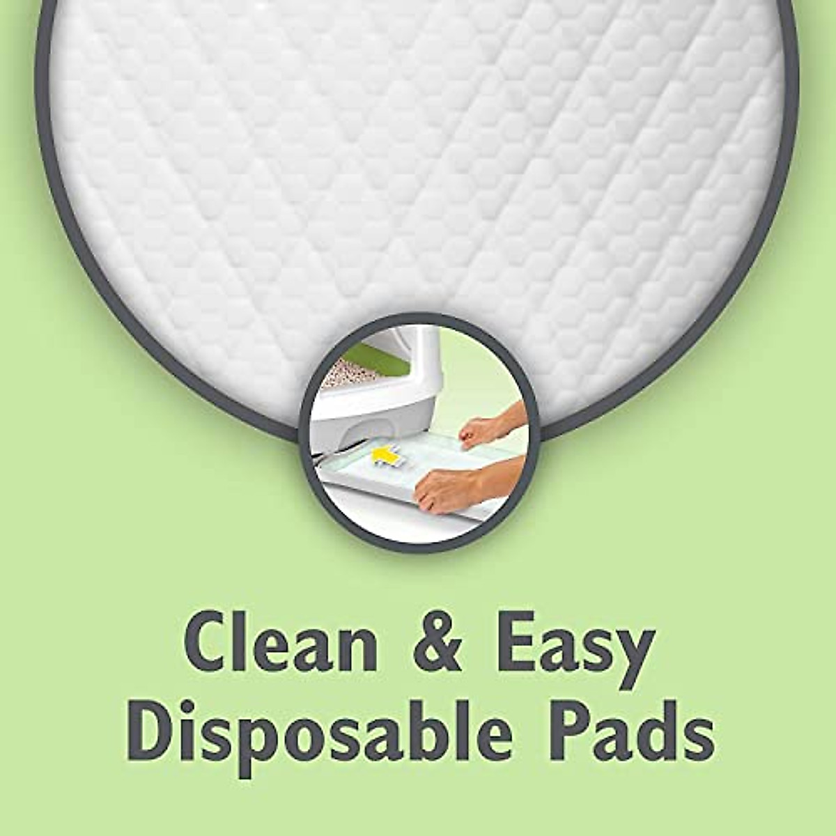 Tidy Cats Breeze Spring Clean Cat Pads Refill Pack (2) 10 Count Pouches with AuroraPet Catnip Toy (Assorted)