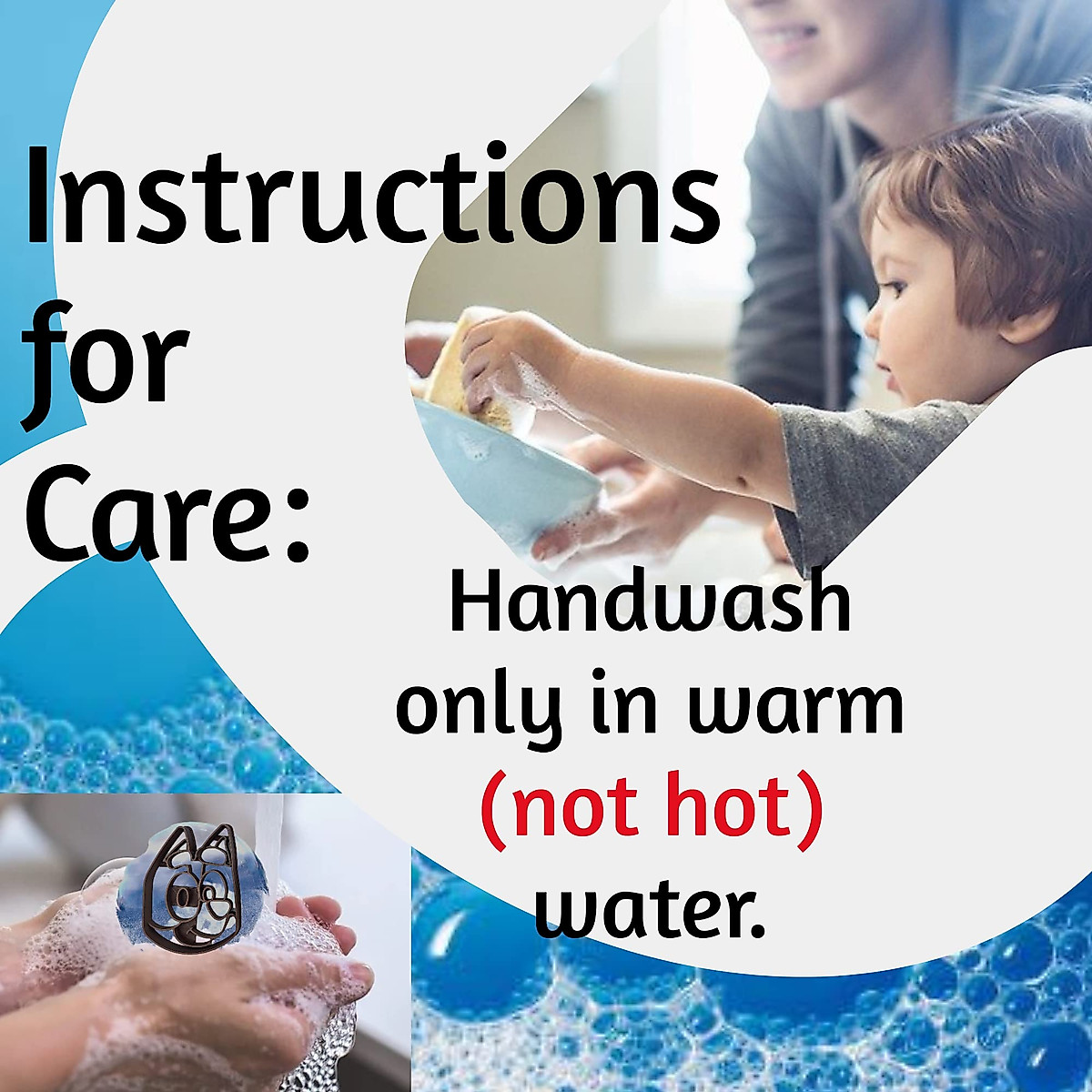 INSPIRED BY BLUEY COOKIE CUTTERS. Compatible With Bluey-Themed Australian Blue Heeler Cartoon Character, Sister Bingo Dog, Paw and Bone Cookie Cutters (4 Pack)