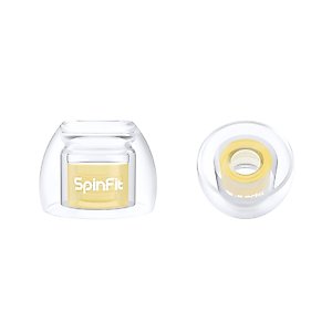 SpinFit Omni for True Wireless Earbuds & IEMs - SS - Patented Silicone Eartips for Replacement (1 Pair) (3.7 mm Nozzle Dia.)