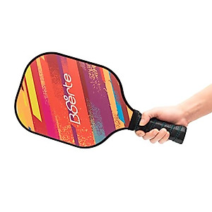 Boerte X-FOIL Pickleball Set, Graphite Pickleball Paddles Set of 2 and 4 Pickleballs, Portable Pickleball Equipment Bag for Pickleball Rackets.