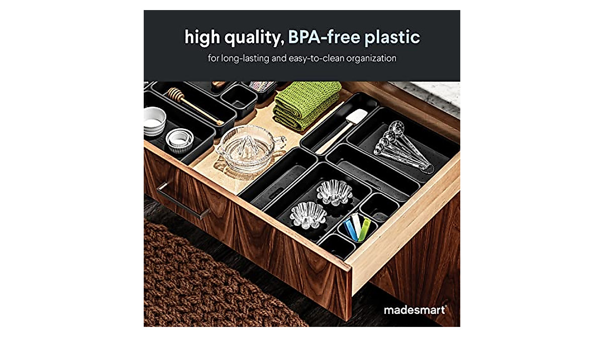 madesmart Interlocking Organizer - Custom Drawer Storage Solution