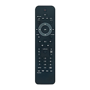 Allimity Relaced Remote Control Fit for Philips Home Theater System HTS3220 HTS8100 HTS3220/12 HTS6515 HTS8140 HTS5110/12