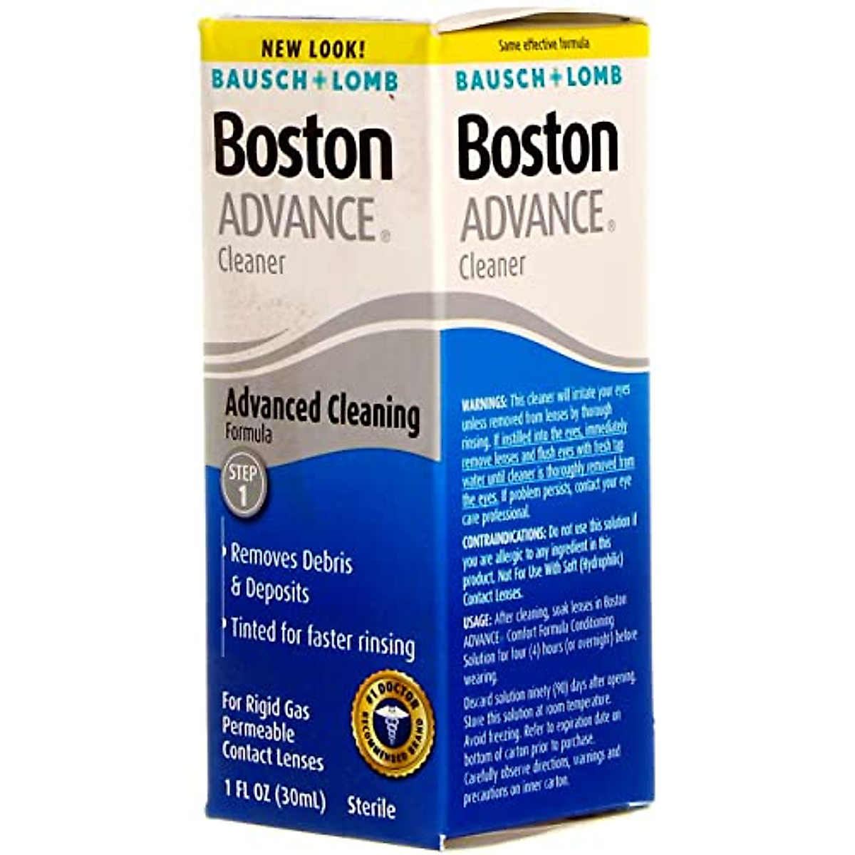 Bausch & Lomb Boston Advance Cleaner 1 oz (Pack of 5)