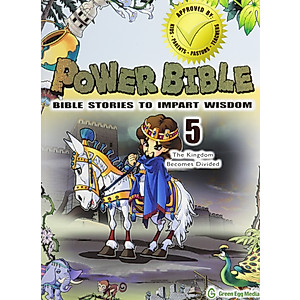 Power Bible #1-6 - Old Testament Set - Kids Comic Bible - Green Egg Media