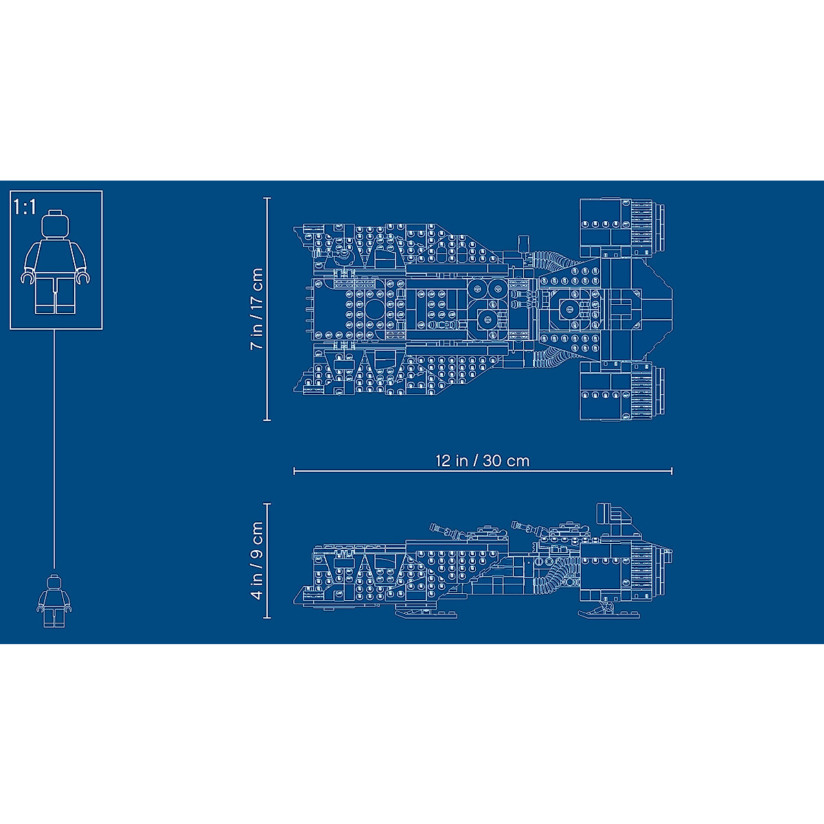 LEGO Star Wars: The Rise of Skywalker Knights of Ren Transport Ship 75284 Spacecraft Set, Features Knights of Ren and Rey Minifigures to Role-Play Star Wars Missions (595 Pieces)