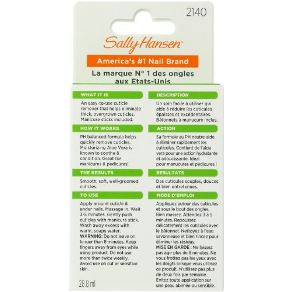 Sally Hansen Problem Cuticle Remover 2140