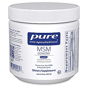 Pure Encapsulations MSM Powder | Hypoallergenic Supplement Supports Joint, Immune, and Respiratory Health | 8 Ounces