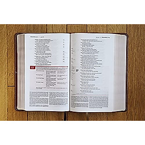 NIV, Life Application Study Bible, Third Edition, Personal Size, Leathersoft, Brown, Red Letter