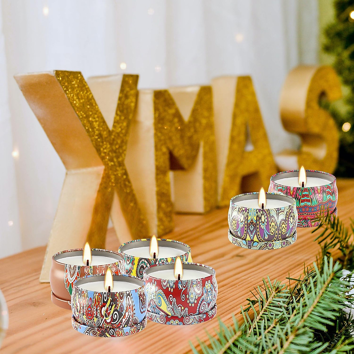 Wfmolcand 24 Pack Scented Candles Gift Set for Women, 2.5 oz Aromatherapy Candle Gift Sets for Mom,Soy Candle Set for Mother, Women, Friends and Coworkers