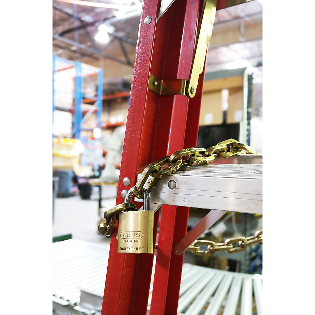 ABUS 80015 Rekeyable Steel Keyed Different Padlock