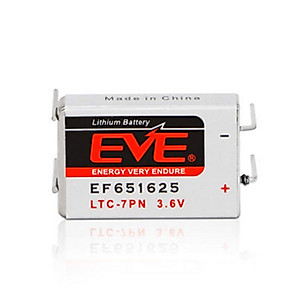 XINLAN EF651625 3.6V Lithium Prismatic Battery Replacement for Eagle Picher LTC-7PN for Heidebao Printing Machine （2Pack