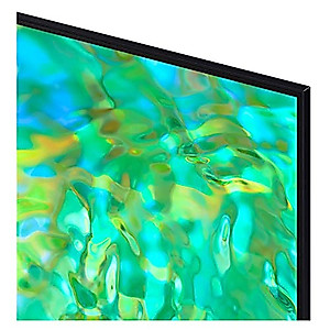 SAMSUNG UN50CU8000 50 inch Crystal UHD 4K Smart TV Bundle with Deco Gear Home Theater Soundbar with Subwoofer, Wall Mount Accessory Kit, 6FT 4K HDMI 2.0 Cables and More (2023 Model)