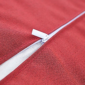 ONLY COVER, Outdoor Recliner Chair Replacement Cushion Cover, Patio Furniture Chair Sofa Washable Cushion Deep Seat Covers, UV Protected, Fade Protected and Water Spill Repellet