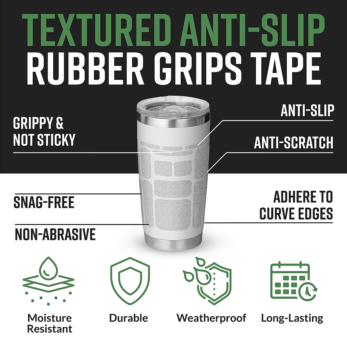 13 Pcs Rubber Grip Tape, Clear Grip Tape, Cell Phone Grip Tape Compatible with iPhone Rubberized Tape Clear Phone Grip Stickers by Dragon Grips, 1 Pk