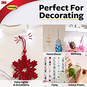 Command 17026CLR-ES Decorating Clips, Clear, 20-Clips