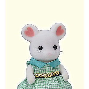 Calico Critters Town Girl Series - Stephanie Marshmallow Mouse