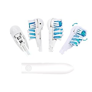 4/8/16 Pcs Electric Toothbrush Replacement Heads Sensitive Dual Clean Rotating Sets Fit for Braun Oral B Cross Action Power 4732 3733 4734 (4)