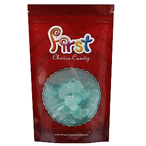 FirstChoiceCandy Rock Candy Strings 1.5 Pound Bulk Bag (Light Blue Cotton Candy)