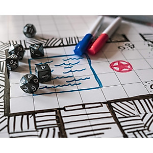 Fat Zebra Designs RPG DND Mat (1 Pack)