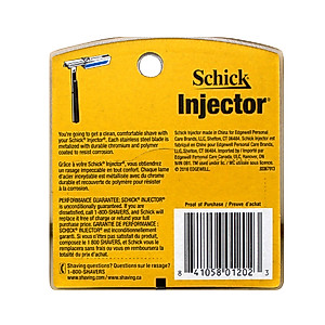 Schick Injector Razor Blade Refills, For Clean, Comfortable Shaves, 7 Ct (Pack of 6)