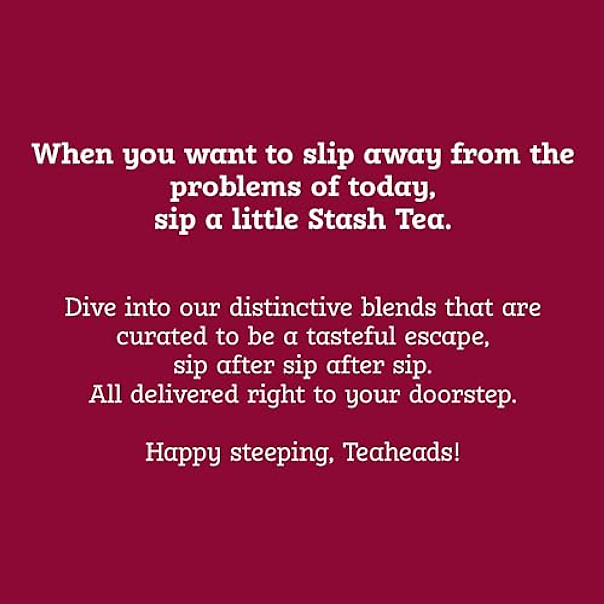 Stash Tea Double Spice Chai Black Tea, Box of 100 Tea Bags (Packaging May Vary)