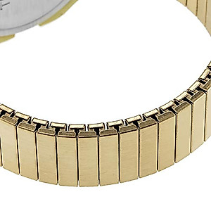 Timex Men's T78677 Classic Digital Gold-Tone Stainless Steel Expansion Band Watch