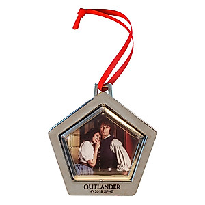 Outlander Christmas Metal Ornament (Happy Holiday)