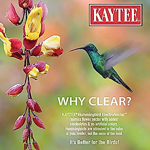 Kaytee Hummingbird Electro Nectar Ready to Use, 64oz (2 case(64oz))