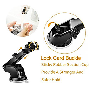 Car Mount Air Vent Cell Phone Holder Pop Cup Suction Car Mount for Collapsible Grip/Socket Mount Dashboard Desk Wall Bracket for GPS Navigation All Smartphones