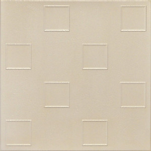 R4 Champagne 20x20 Amazing Styrofoam Tin Look Ceiling Tiles Easy to Glue Up On Any Type of Surface