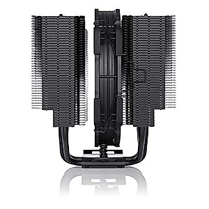 Noctua NH-D15S chromax.Black, Premium Dual-Tower CPU Cooler with NF-A15 PWM 140mm Fan (Black)