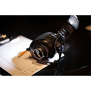 Blue Mix-Fi Powered High-Fidelity Headphones with Integrated Audiophile Amplifier - Formerly known as Mo-Fi