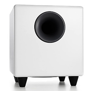 Audioengine S8 Powered Subwoofer Speaker - 250W 8-inch Home Woofer with Built-in Amplifier and Dual Audio Inputs for Home Audio