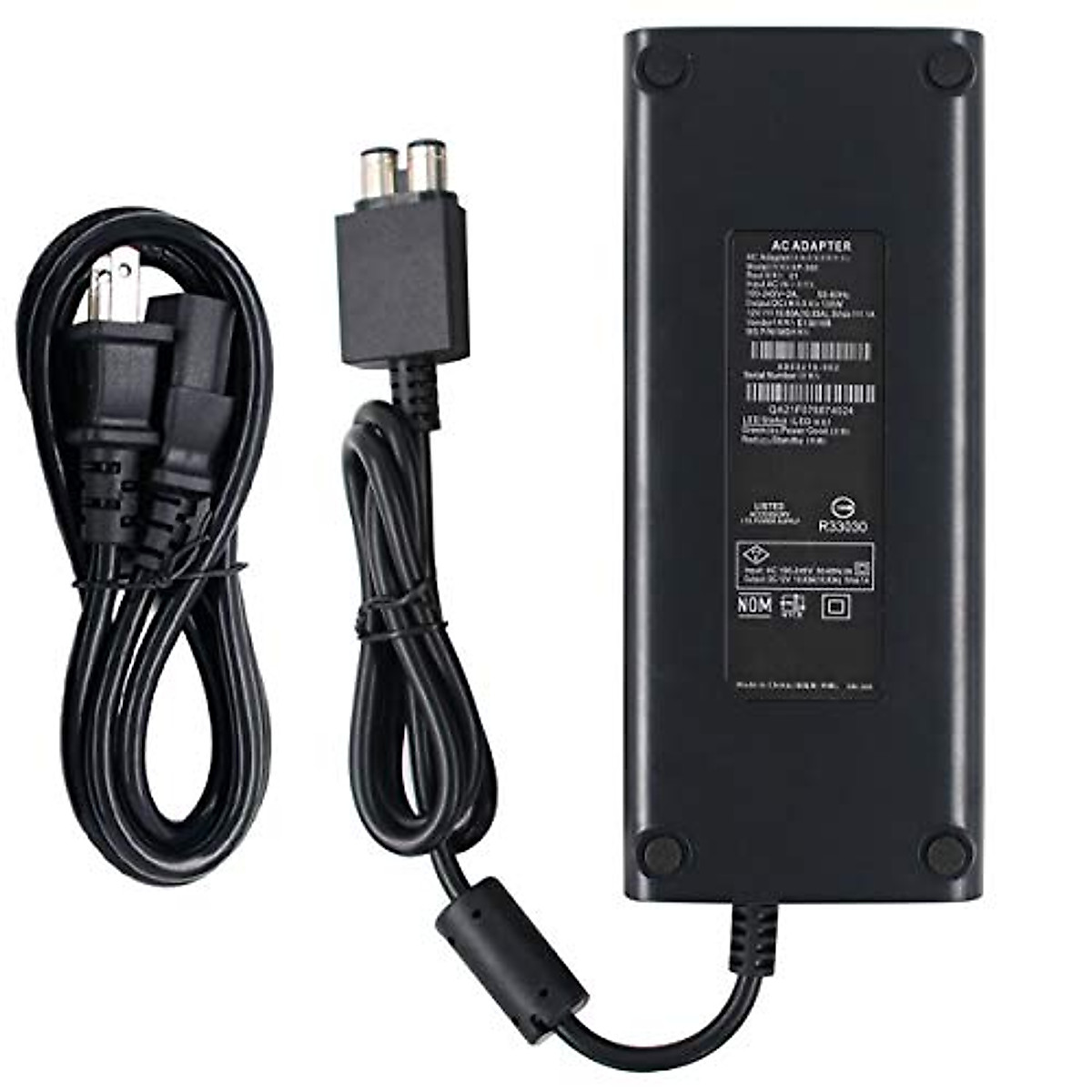 Replacement Charger for Xbox 360 Slim, Fit for Xbox 360 Slim Power Supply