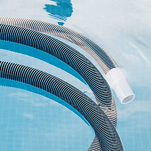 WXJ13 4PCS 1-1/2 Inch Pool Hose Cuff Swimming Pool Cleaning Hose Fittings Threaded Hose Cuff Pool Cuff Replacement Parts for Spiral Wrap Swimming Pool Vacuum Hose